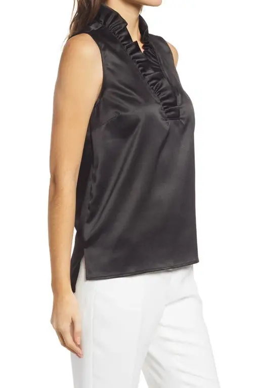 GIBSONLOOK Ruffle-neck Tank