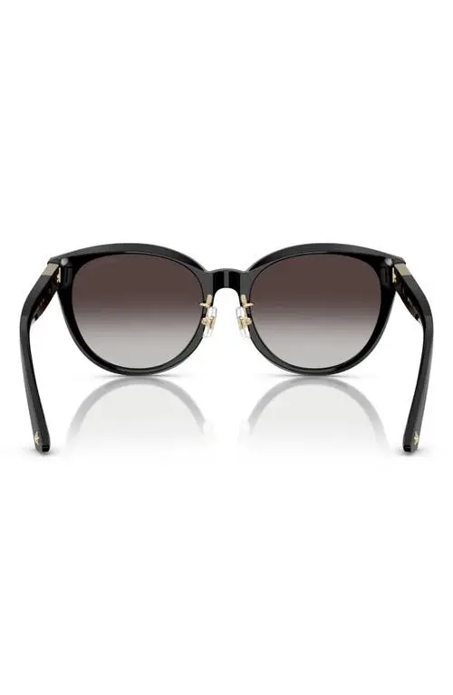 JIMMY CHOO 55mm Phantos Sunglasses - Black/gradient