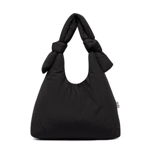 LEFRIK Biwa Puffy Bag - Deep Black