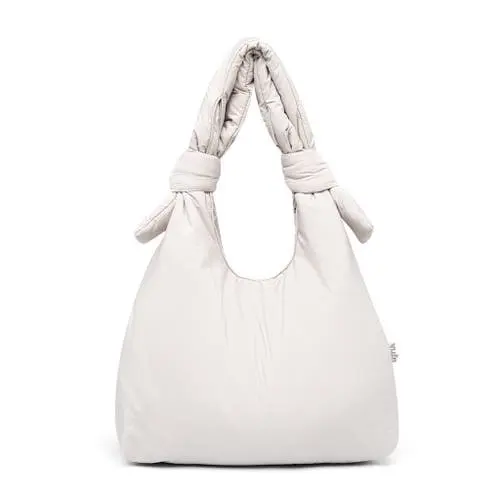 LEFRIK Biwa Puffy Bag - Fossil