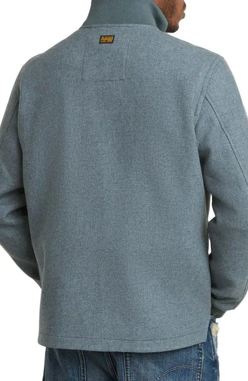 G-star Raw Recycled Wool Blend Utility Jacket