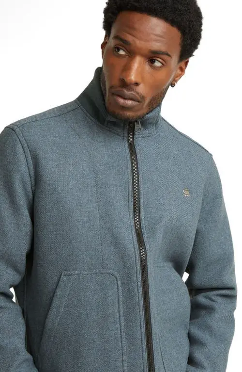 G-star Raw Recycled Wool Blend Utility Jacket