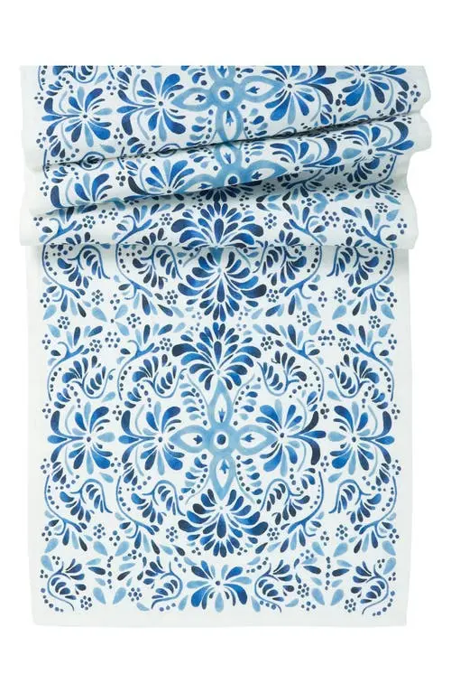 JULISKA Iberian Table Runner - Indigo Blue