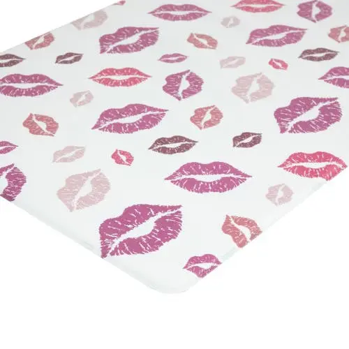 NORTHLIGHT 29.5" Lips Valentine's Day Kitchen Comfort Mat