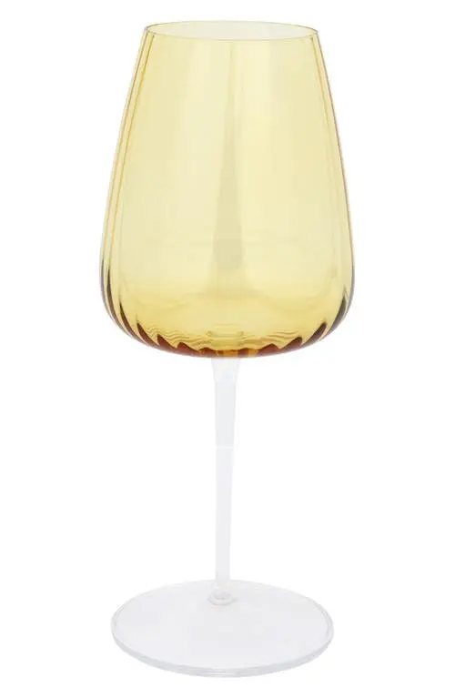 VIETRI Francesca Wine Glass - Yellow