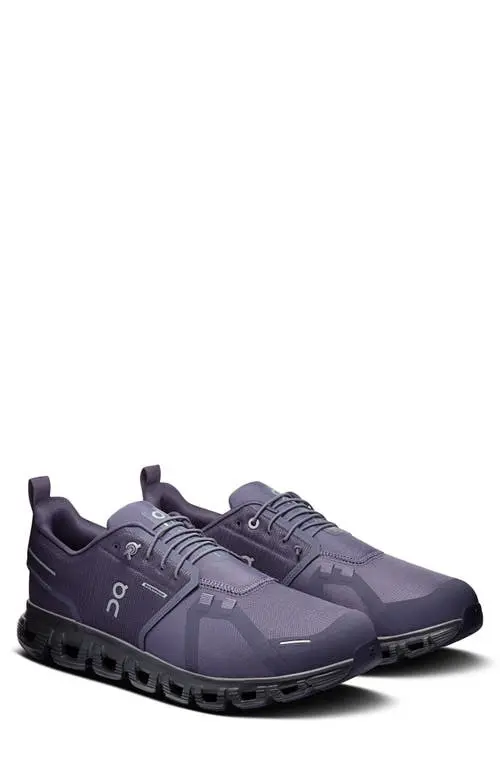 On Cloud 6 Waterproof Sneakers - Flint/black