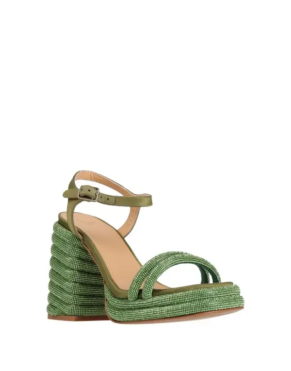CastaÑer Slingback Sandals With Embellishments