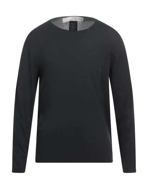Isabel Benenato Cotton Sweater - Black
