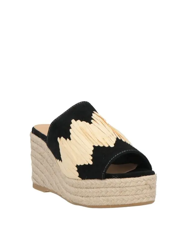 CastaÑer Espadrille Wedge Sandals With Embroidered Detail