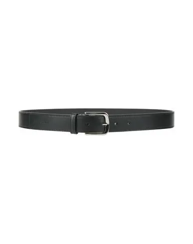 Emporio Armani Leather Belt - Black