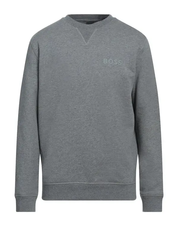 BOSS Sweatshirt Size Cotton, Polyester - Grey
