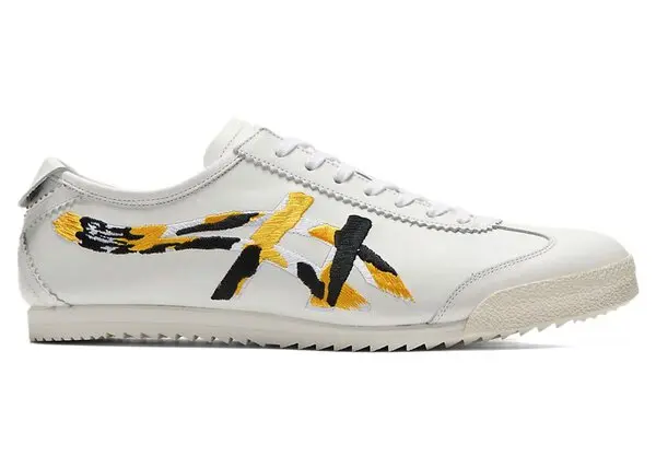Asics Onitsuka Tiger Mexico 66 Deluxe Nm Nishikigoiin Sneakers - White/vibrant Yellow