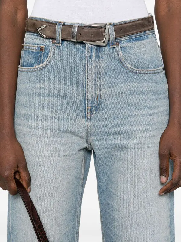 Victoria Beckham Wide-leg Cropped Jeans