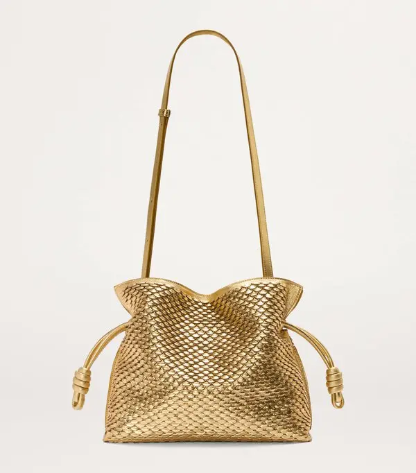 Loewe Medium Leather Scales Flamenco Clutch
