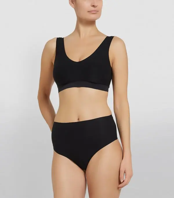 Chantelle Soft Padded Triangle Bra - Black