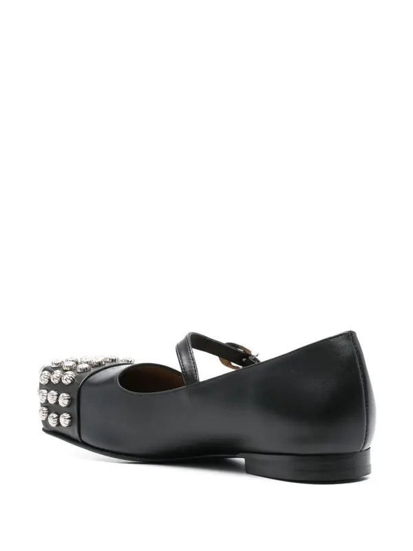 Toga Stud-detail Ballet Flats