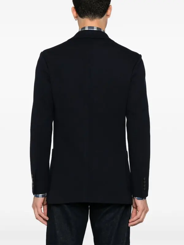 Canali Single-breasted Blazer - Blue