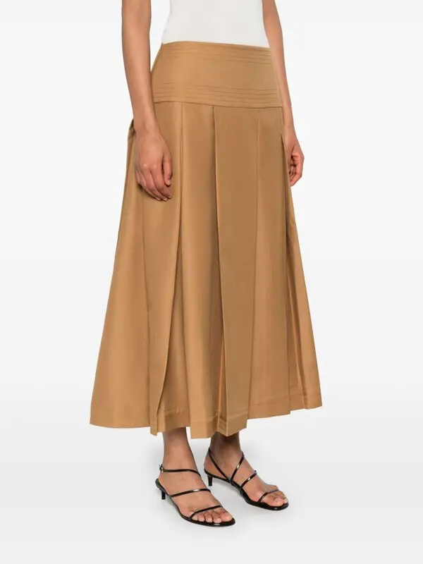 ABADIA Layan Midi Skirt