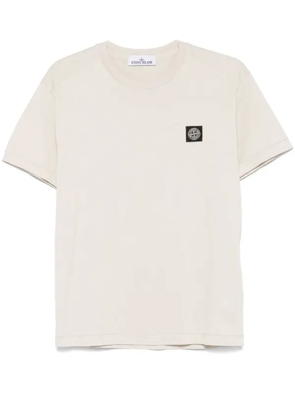 Stone Island Lightweight-jersey T-shirt - Neutrals
