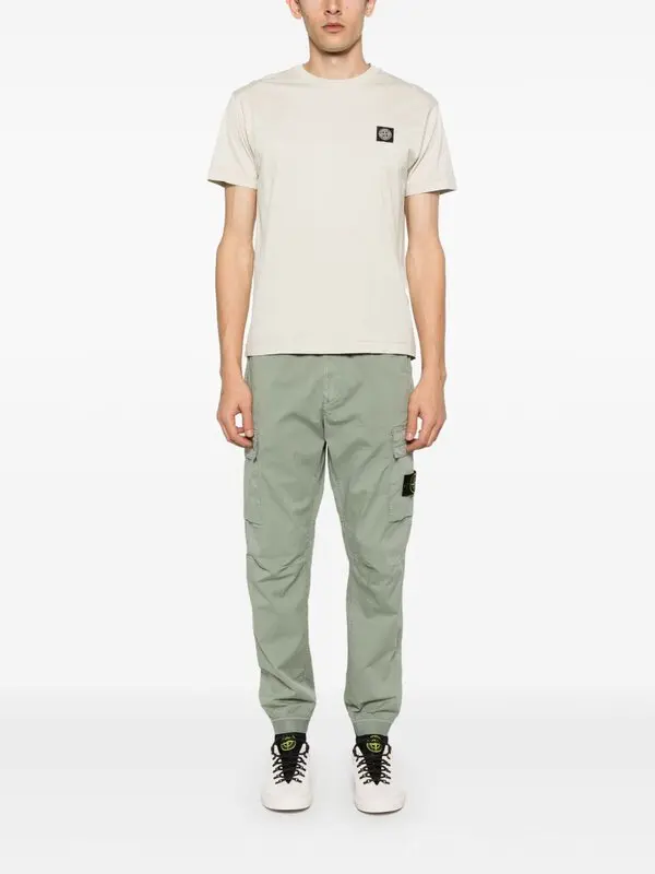 Stone Island Lightweight-jersey T-shirt - Neutrals