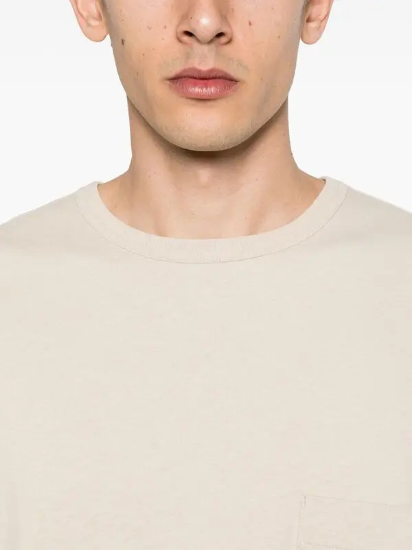 LEMAIRE Chest-pocket T-shirt - Neutrals