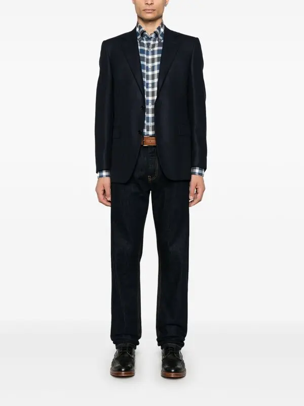 Canali Checked Blazer