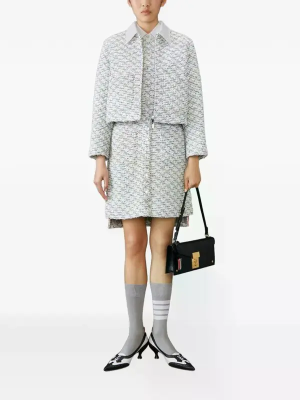 Thom Browne Patch Pocket Golf Jacket - Grey