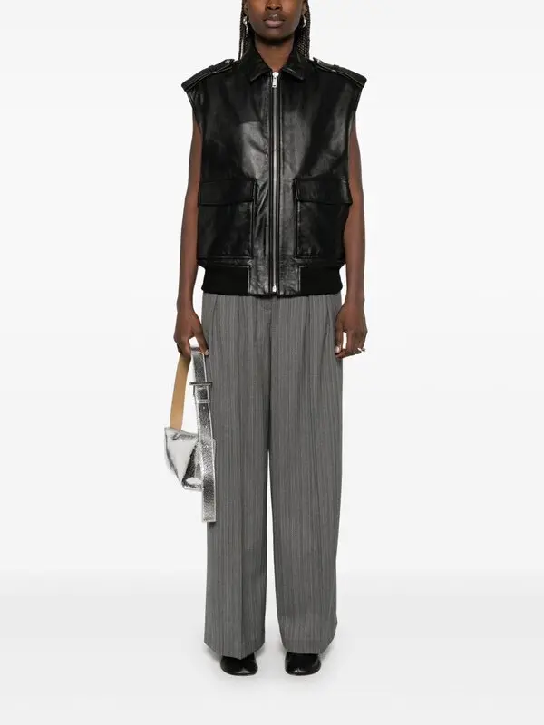 ANINE BING Lou Trousers - Grey