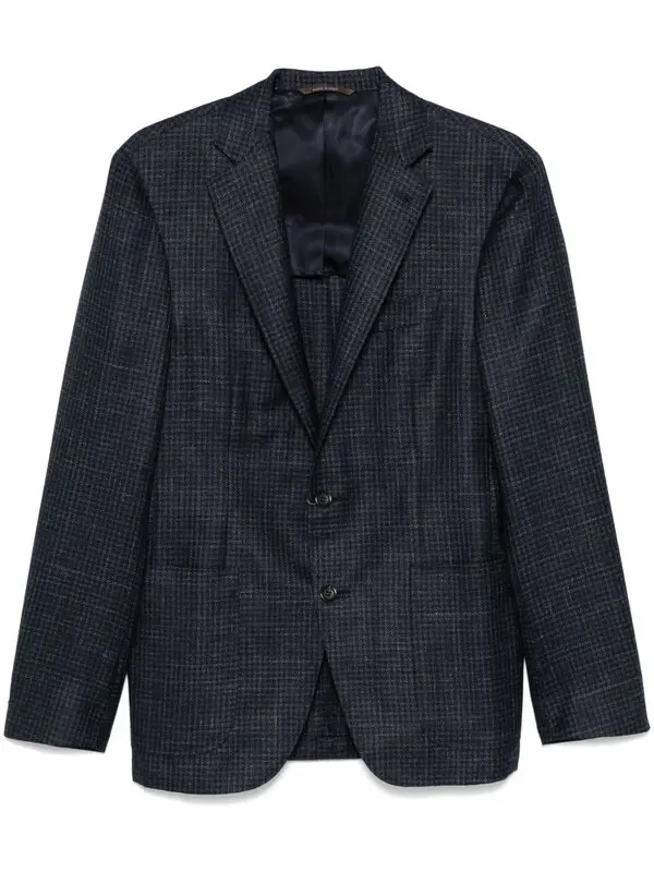 Canali Houndstooth-pattern Blazer