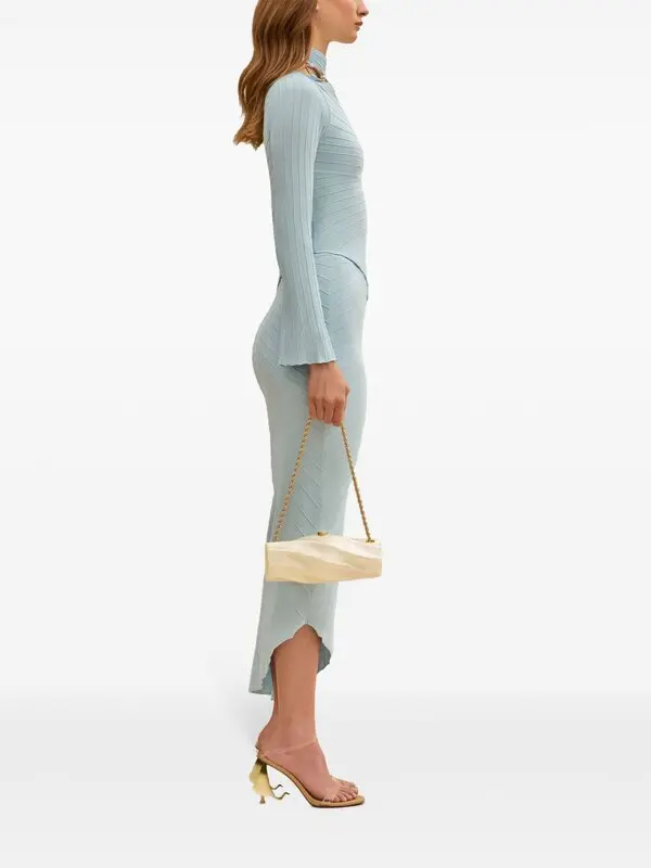 Cult Gaia Ekko Knit Top - Blue