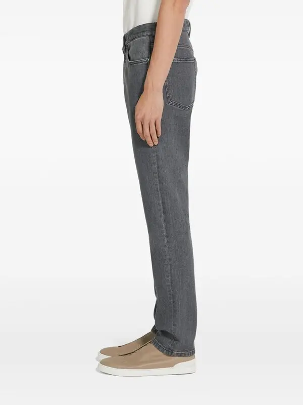 Zegna Roccia Stone-washed Jeans
