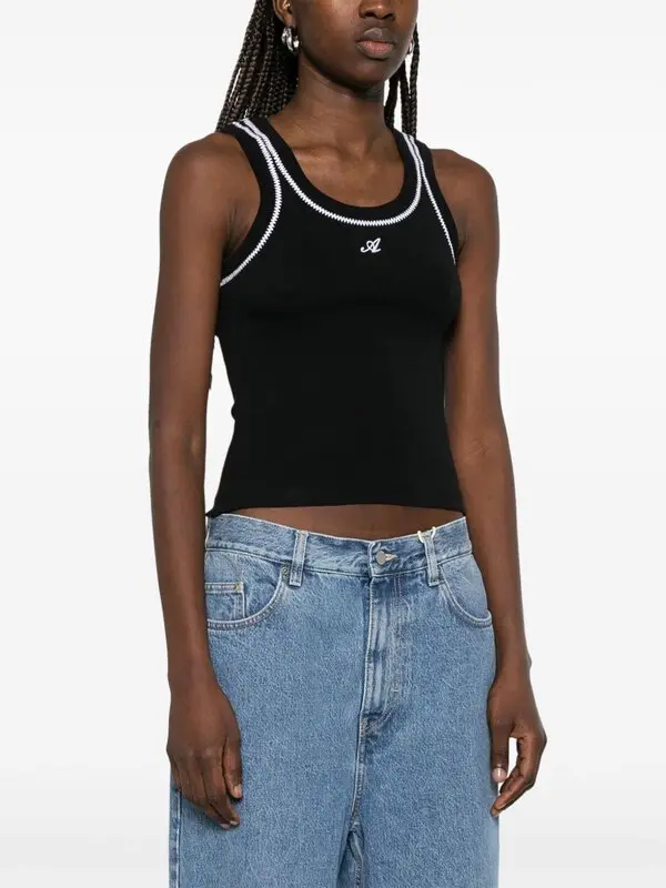 Axel Arigato Haven Signature Tank Top - Black