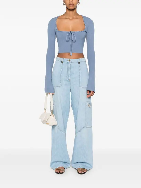 Elisabetta Franchi Cargo Jeans