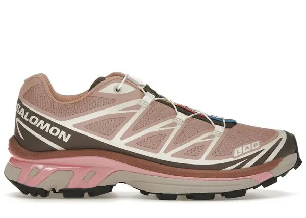 SALOMON Xt6in Performance Trail Shoe - Mahogany Rose/earth Brown