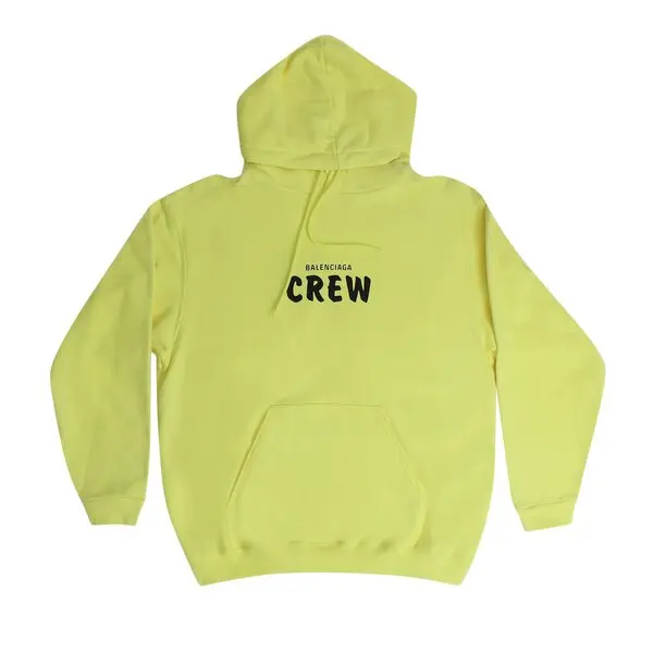 Balenciaga Crew Logo Hoodie