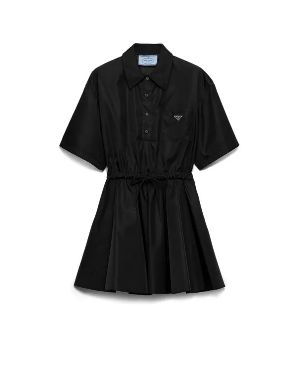 Prada Short-sleeved Re-nylon Dress
