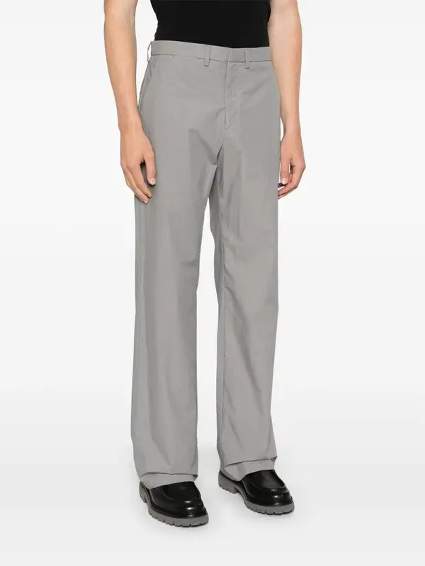 RIER Waxed Poplin Trousers