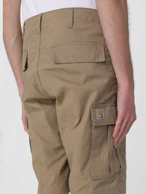 Carhartt Work In Progress Cotton Cargo Shorts - Nude