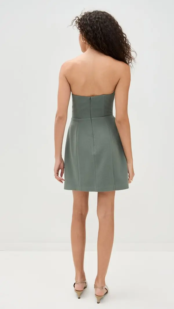 Susana Monaco Pebble Strapless Corset Dress