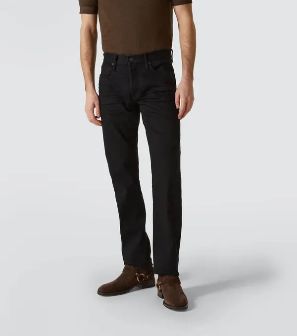 TOM FORD Logo Straight Jeans