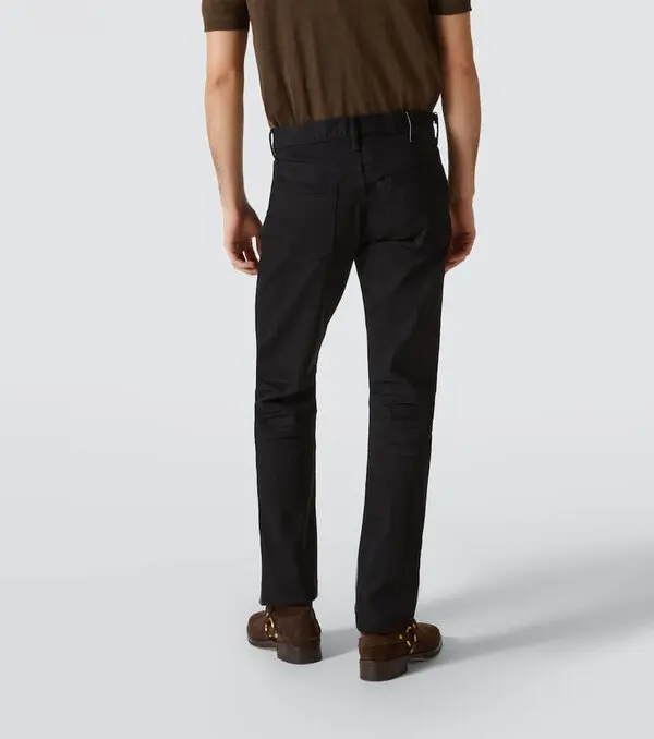 TOM FORD Logo Straight Jeans
