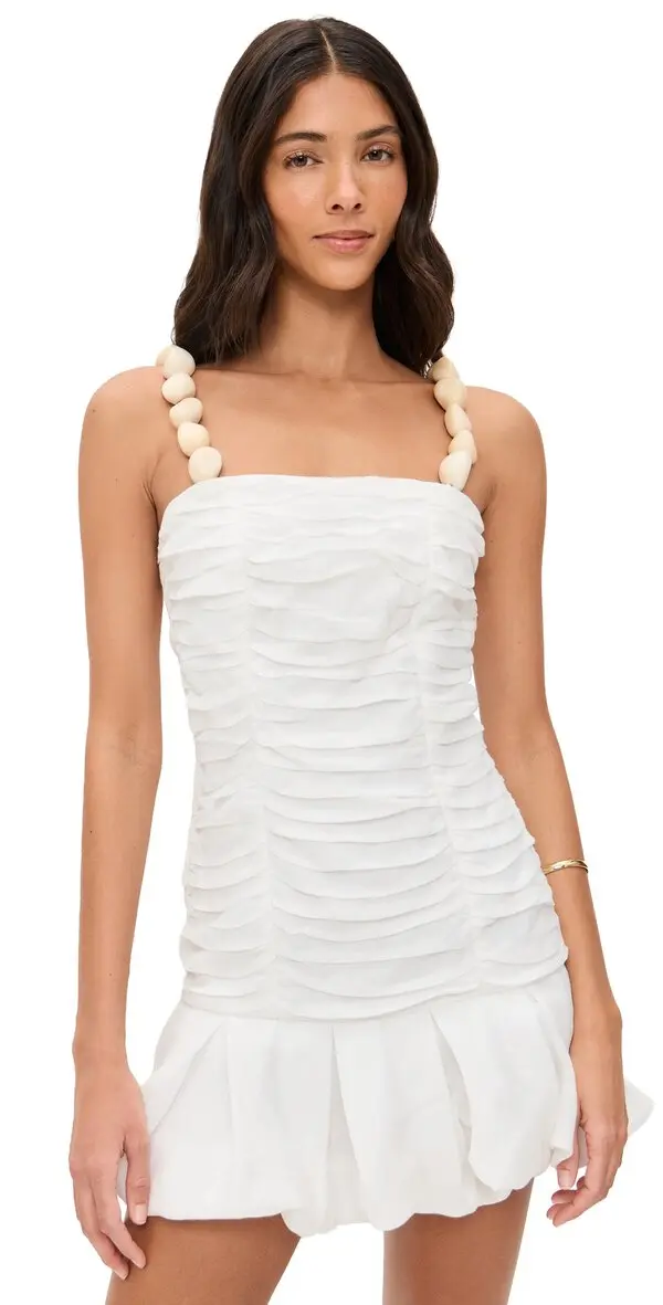 knee length dresses for ladies Mila Beaded Mini Dress