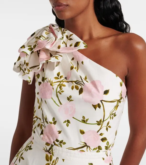 Giambattista Valli One-shoulder Cocktail Dress - White