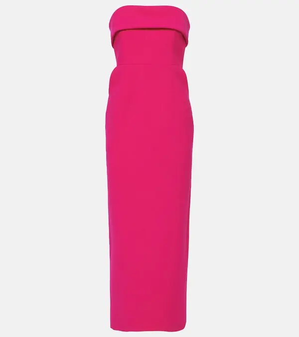 THE NEW ARRIVALS ILKYAZ OZEL Bustier Gown - Pink
