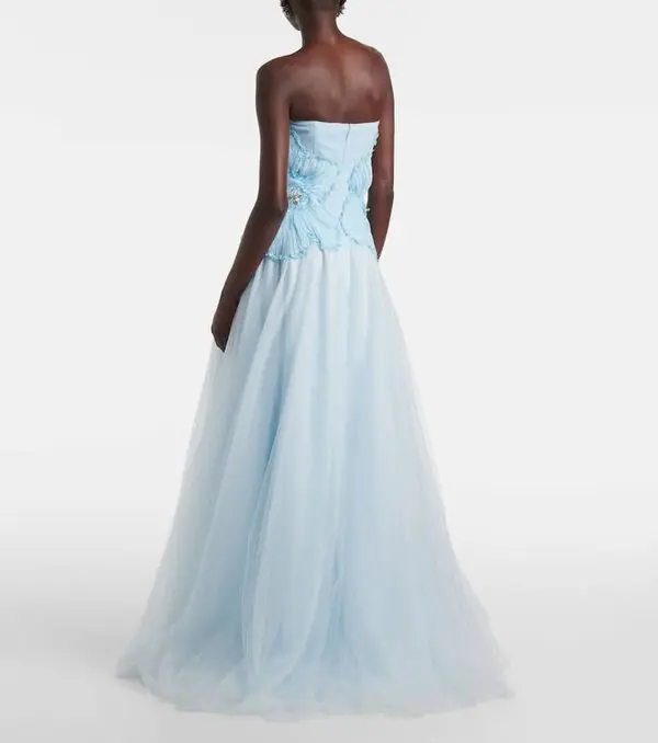 sachin and babi light blue dress Costarellos Dresses & Gowns