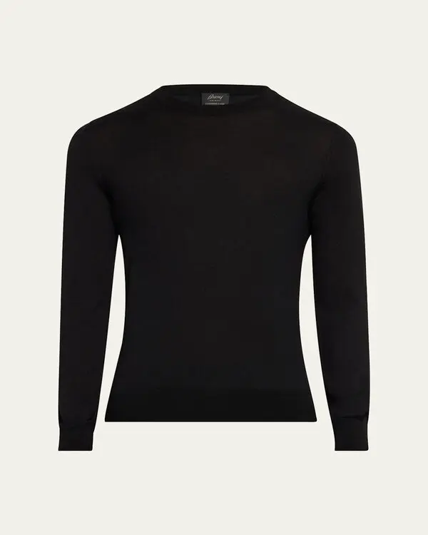 Brioni Long-sleeve Crewneck T-shirt