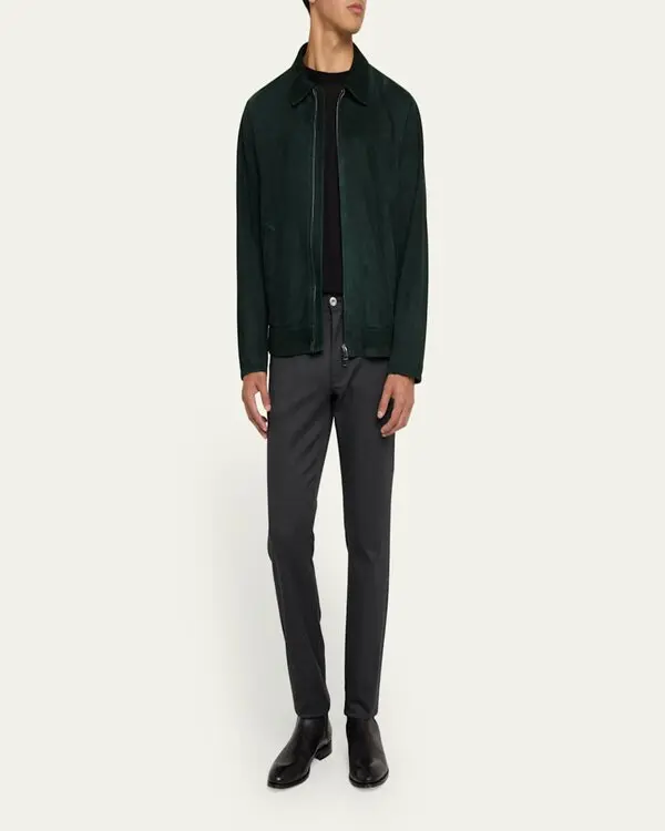 Brioni Long-sleeve Crewneck T-shirt