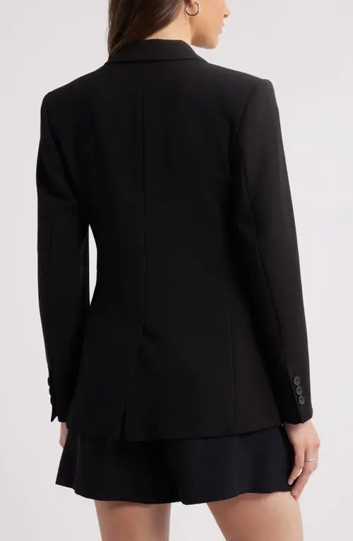 Nordstrom Ingrid Classic Fit Blazer - Black