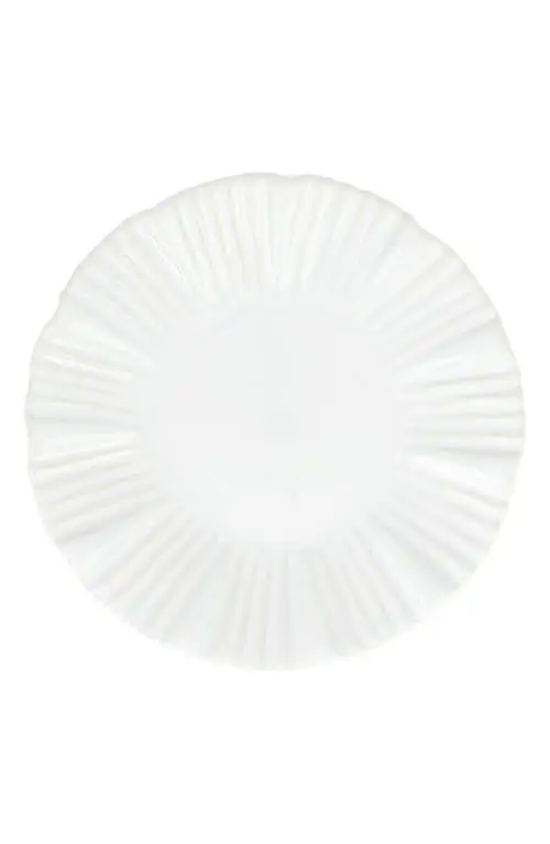 VIETRI Bari Cocktail Plate - White