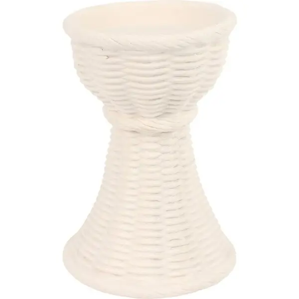 VIETRI Casa Medium Candlestick - Natural